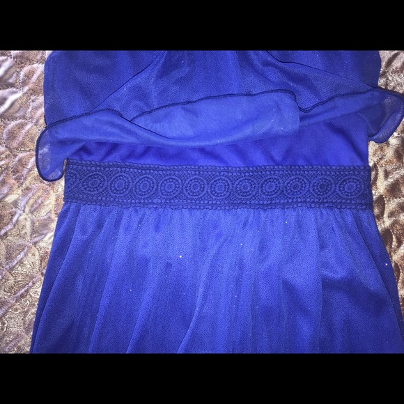 Bcx Girl | Dresses | Bcx Girls Midnight Blue Beautiful Dress Nwot ...